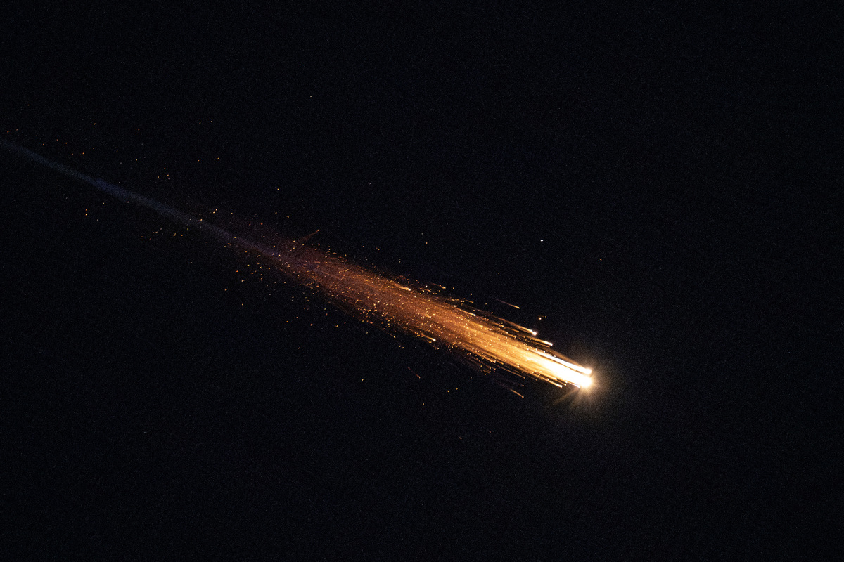 Iranian missiles seen over Beersheba | Restoring Liberty