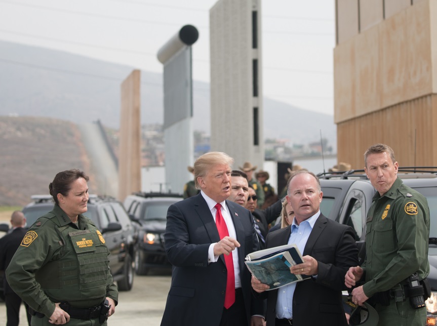 President Taking Major Step to Complete Border Wall Construction; Trump ...