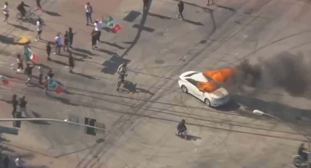 Gen Zers Who Watched BLM Burn Down the Country Have No Sympathy for L.A ...