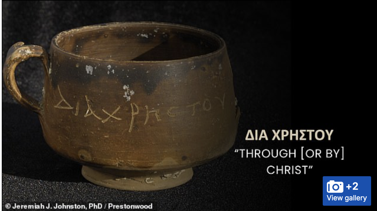 World's First Reference to Christ Discovered on 2,000-Year-Old 'Jesus ...